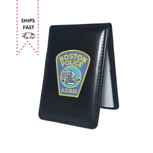 Boston Police Notebook, Boston Police Gift, Police Academy Graduation ...