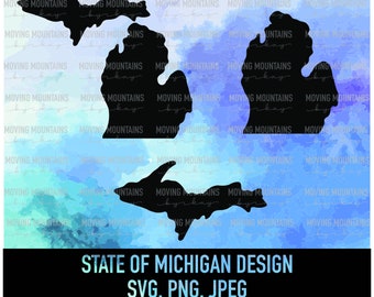 Michigan State Svg | Etsy
