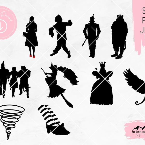 Wizard of Oz Svg - Etsy