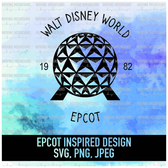 Epcot Inspired Design Svg Png Jpeg for Cricut/cutting - Etsy