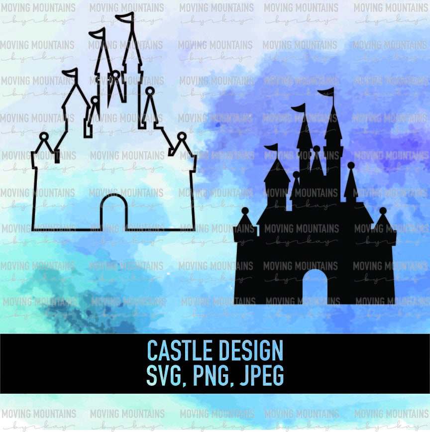 Castle Design Svg Png Jpeg for Cricut/cutting Machines - Etsy