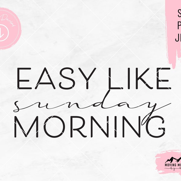 Easy Like Sunday - Etsy