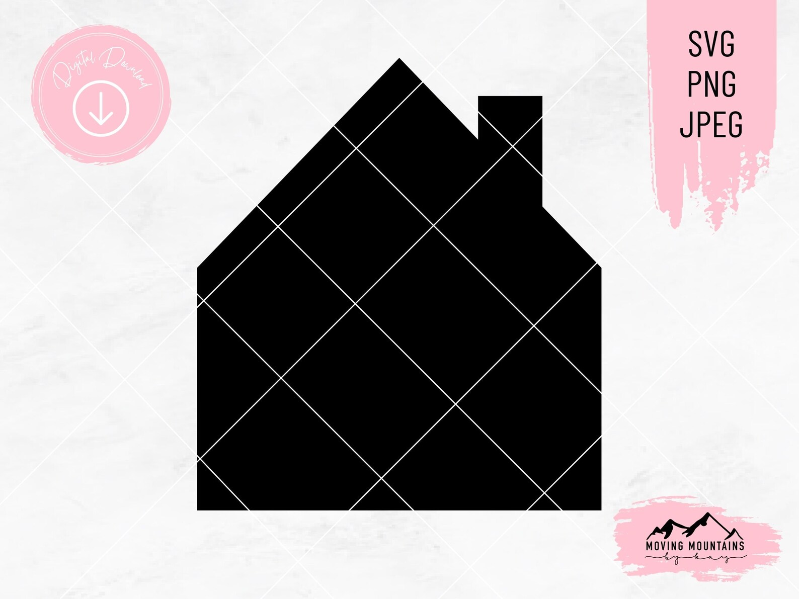 House Design Svg Png Jpeg for Cricut/cutting Machines - Etsy