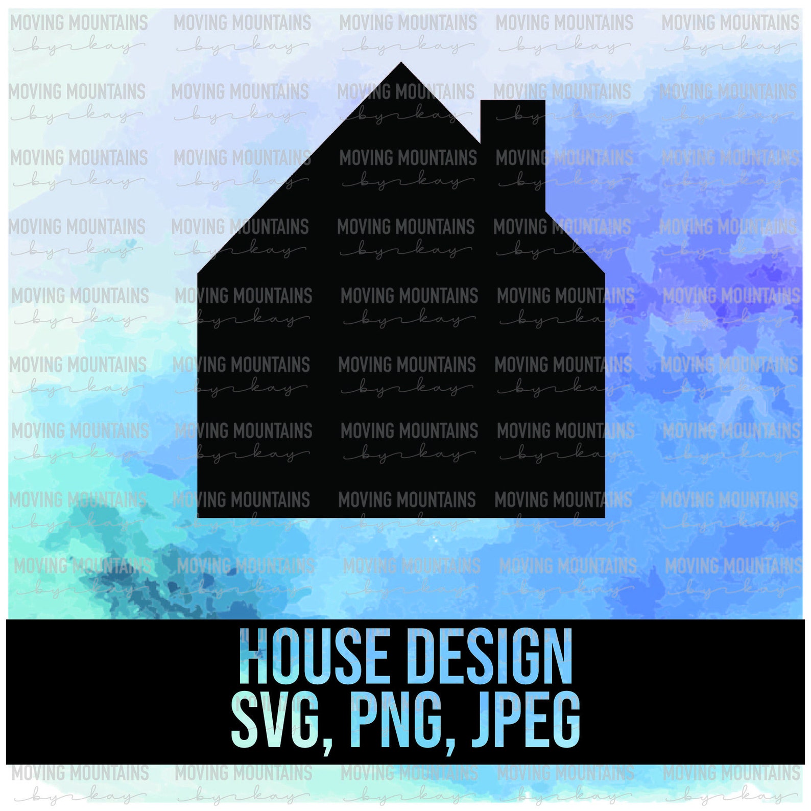 House Design svg png jpeg for Cricut/Cutting Machines | Etsy