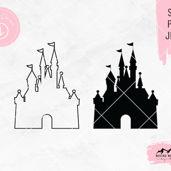 Castle Svg - Etsy