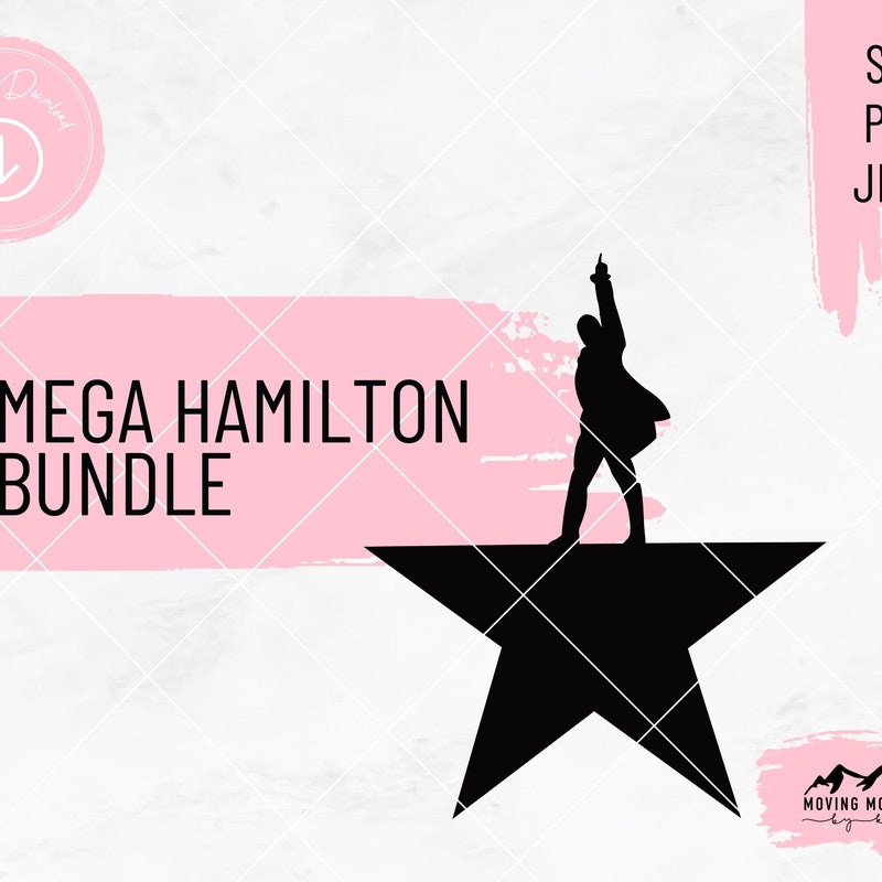 Hamilton Svg - Etsy