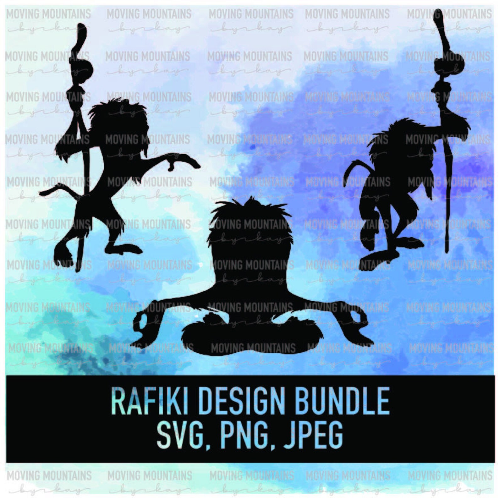 Rafiki Design Bundle Svg Png Jpeg for Cricut/cutting | Etsy