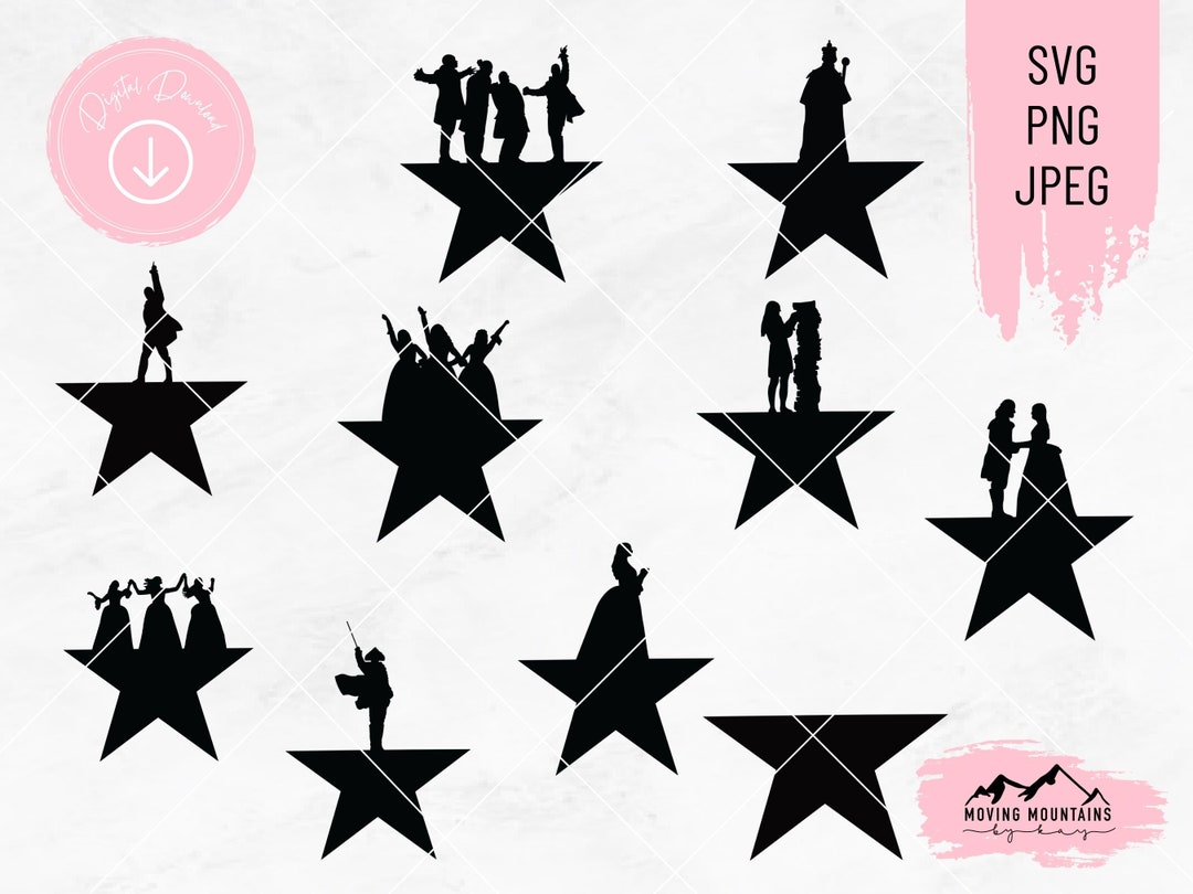 Hamilton Vol 3 Design Bundle - Svg, Png, Jpeg - for Cricut/cutting ...