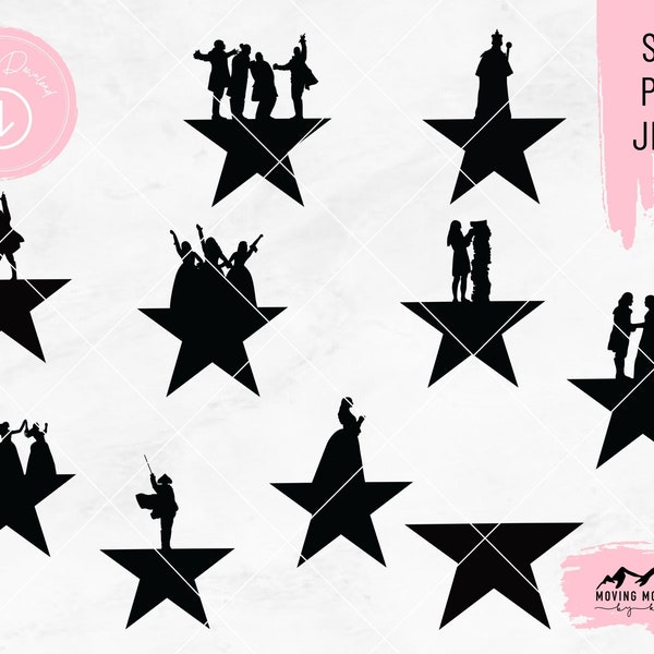 Hamilton Svg - Etsy