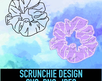Scrunchie Svg - Etsy UK
