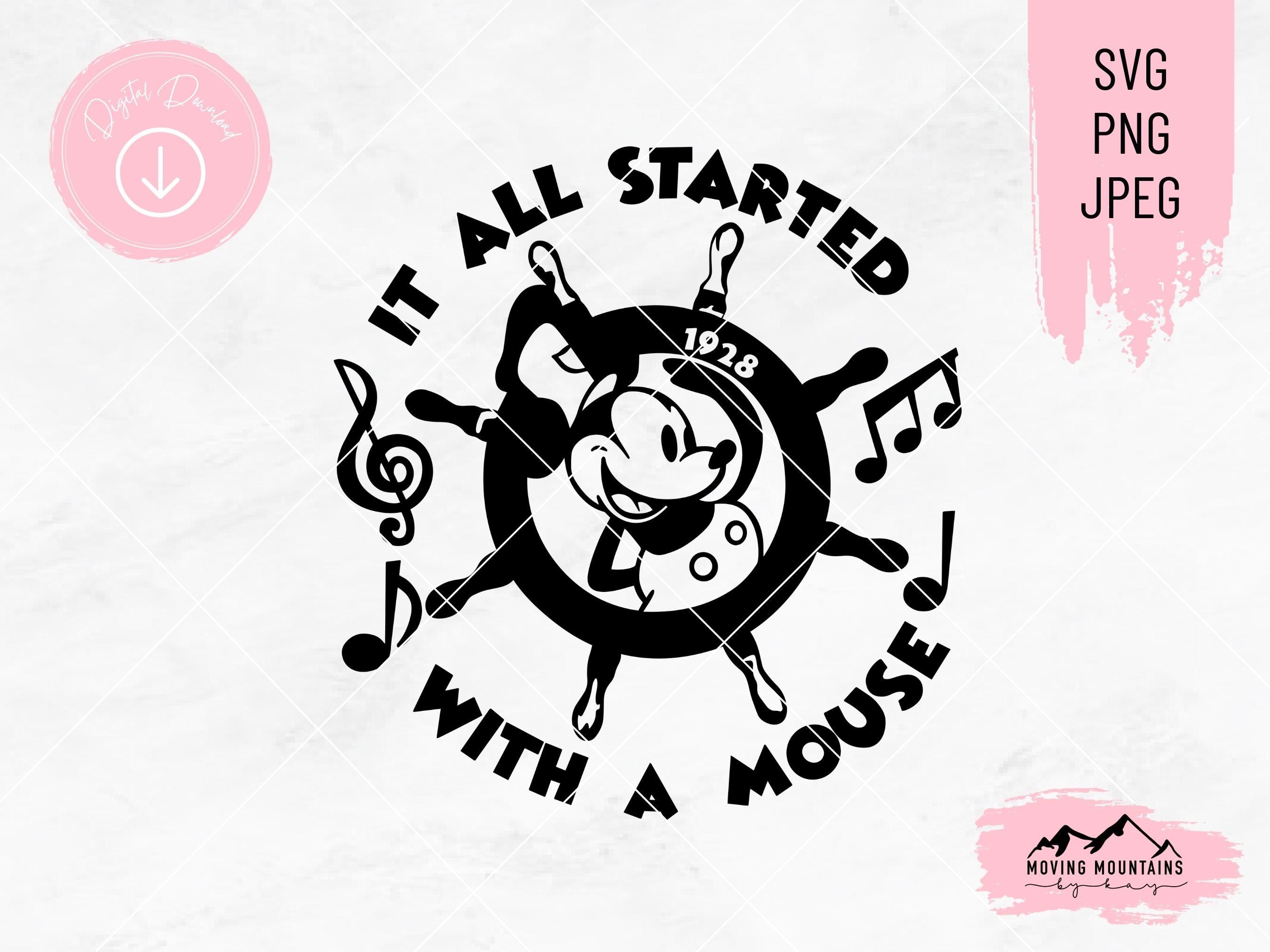 Started By A Mouse Font