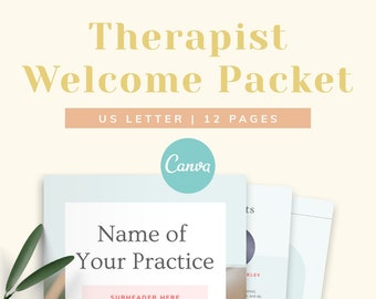 Coaching Welcome Packet Template - Etsy