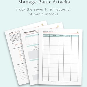 Anxiety Mental Health Journal | Printable Therapy Worksheet | CBT ...