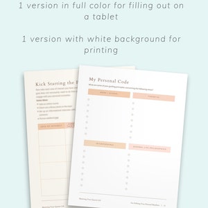 Life Purpose and Goal Workbook | Self-discovery, Dream, Clarity Journal ...