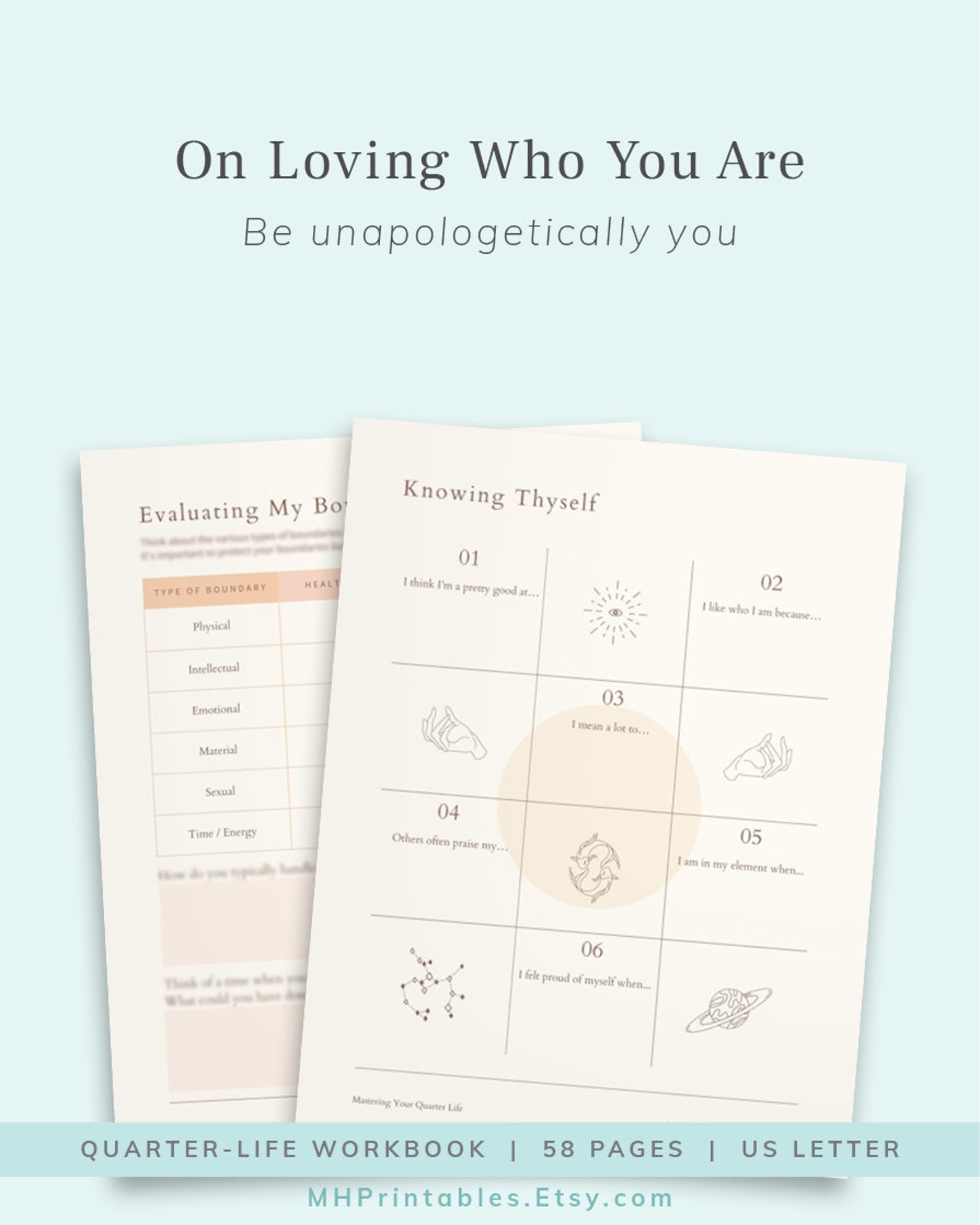 Life Purpose and Goal Workbook Self-discovery Dream - Etsy