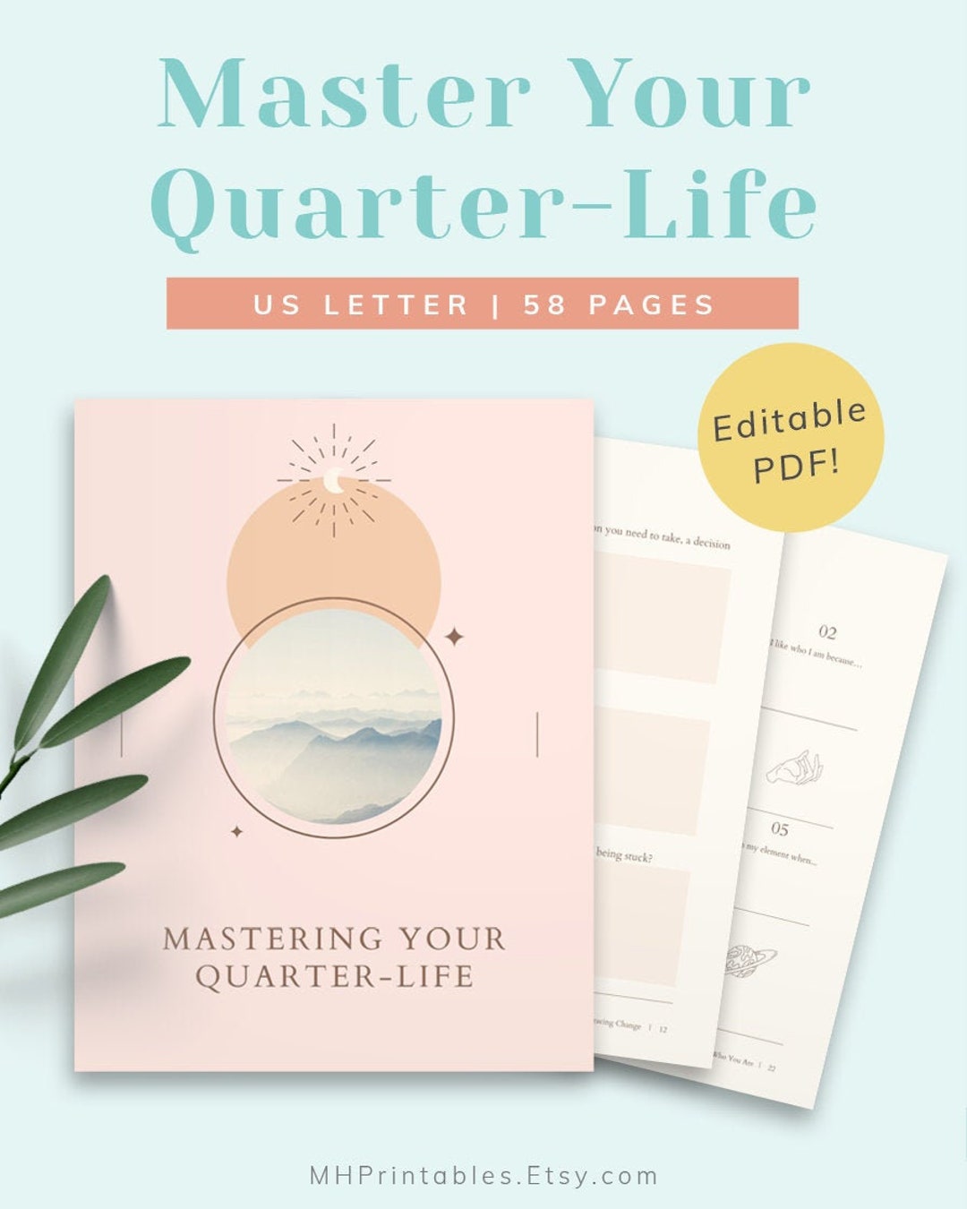 Life Purpose and Goal Workbook | Self-discovery, Dream, Clarity Journal ...