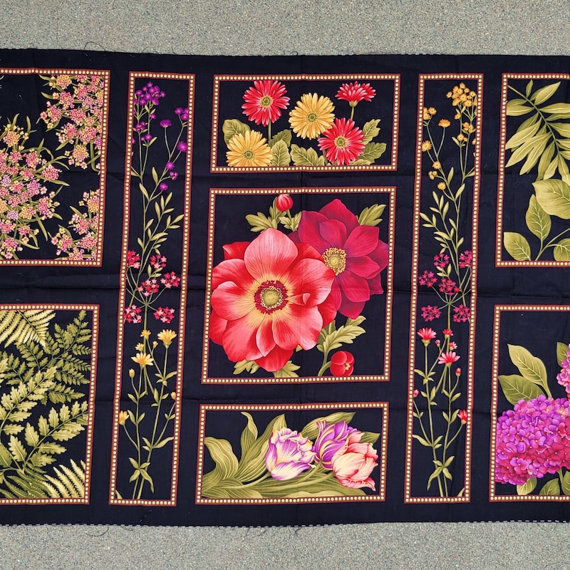 Botanical Fabric - Etsy