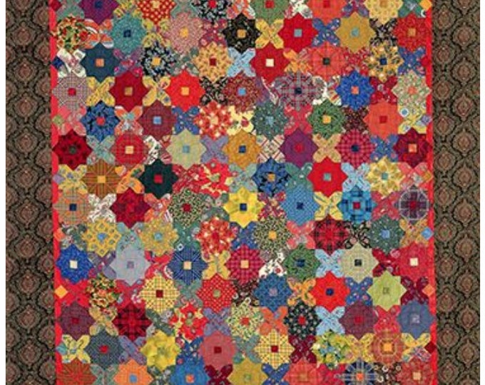 Paper Pieces Floating Colors Quilt Pattern Precut Shapes English Paper ...