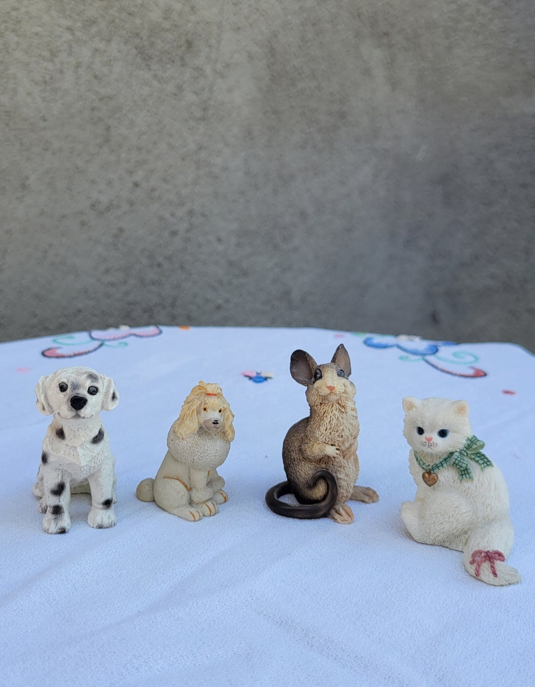 Choose a Vintage Resin Animal Figurine - 1990s - Dog - Dalmation ...