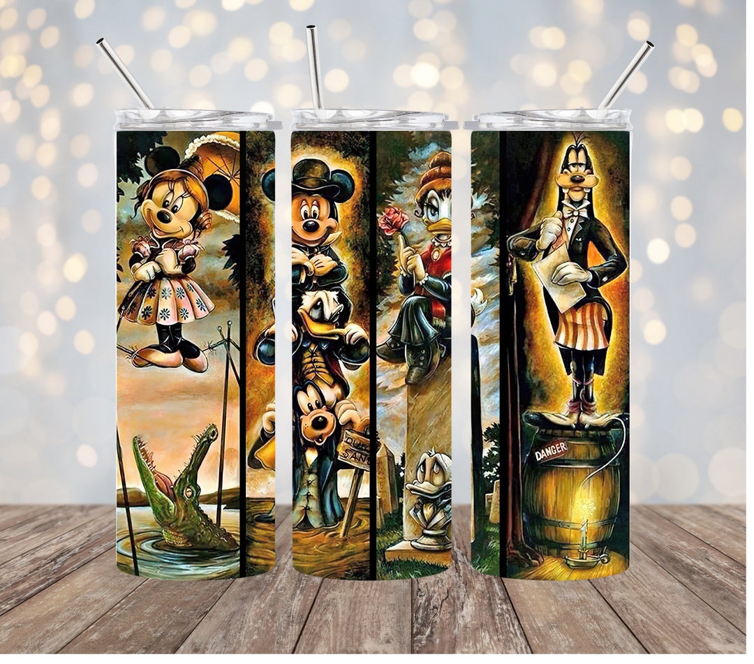 Mickey & Friends Haunted Mansion Mash Up - Etsy