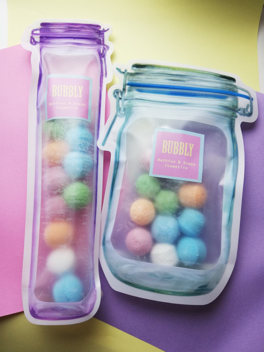 BUBBLY Relax Pills VEGAN - kleine Badebomben Fizzers - Schwimmen an der ...