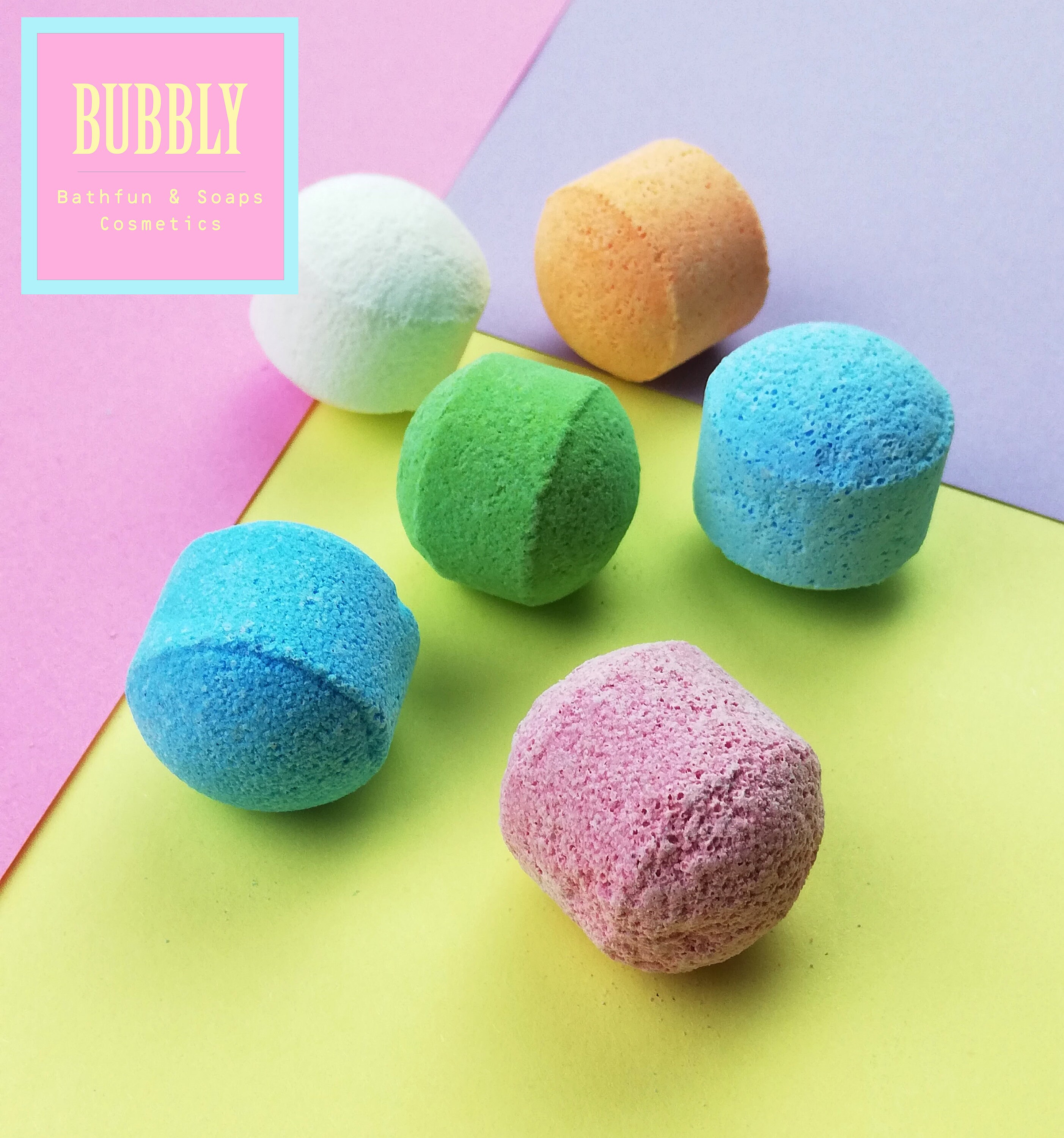 BUBBLY Relax Pills VEGAN - kleine Badebomben Fizzers - Schwimmen an der ...