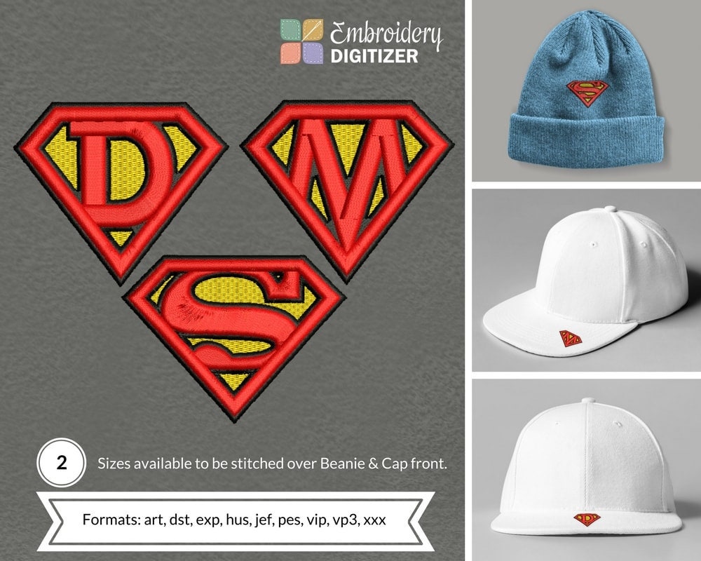 Superman Letter D