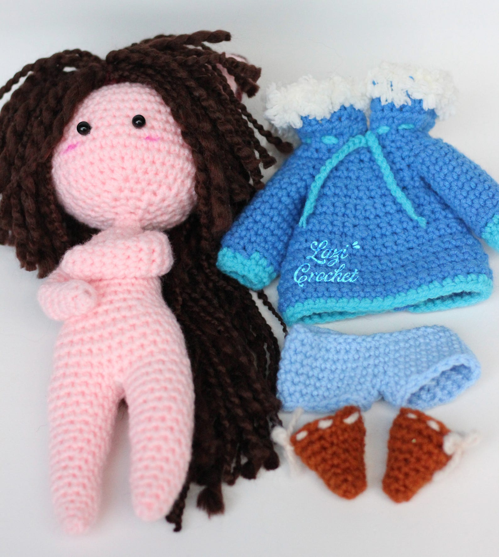 Katie Doll Amigurumi Crochet Pattern Tutorial Kawaii Toy Plush - Etsy