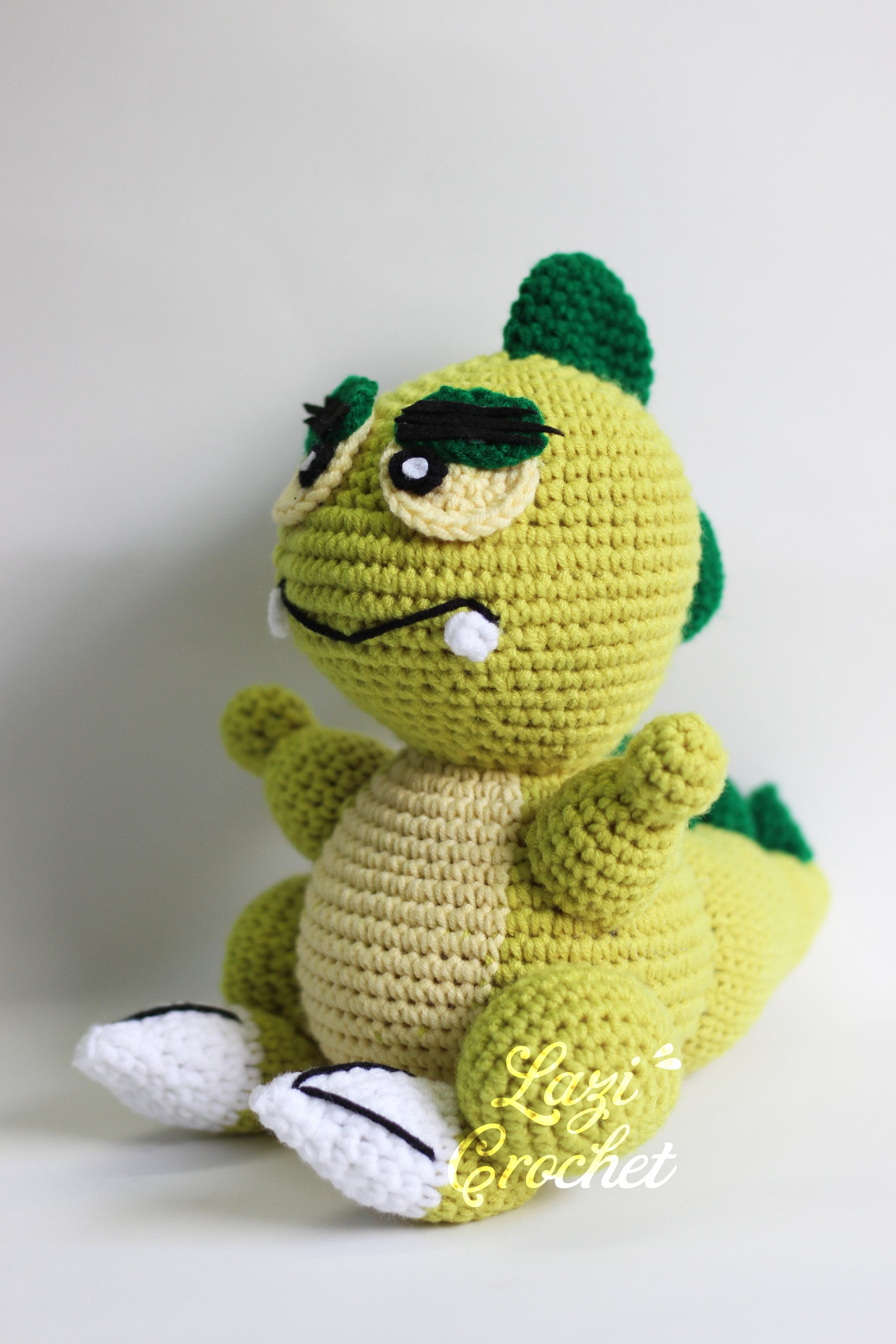 Muka Muka Paradise Dinosaur Amigurumi Crochet Knit Pattern - Etsy