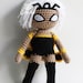 Storm X Men Amigurumi Crochet Pattern in Chibi Style Tutorial Kawaii ...