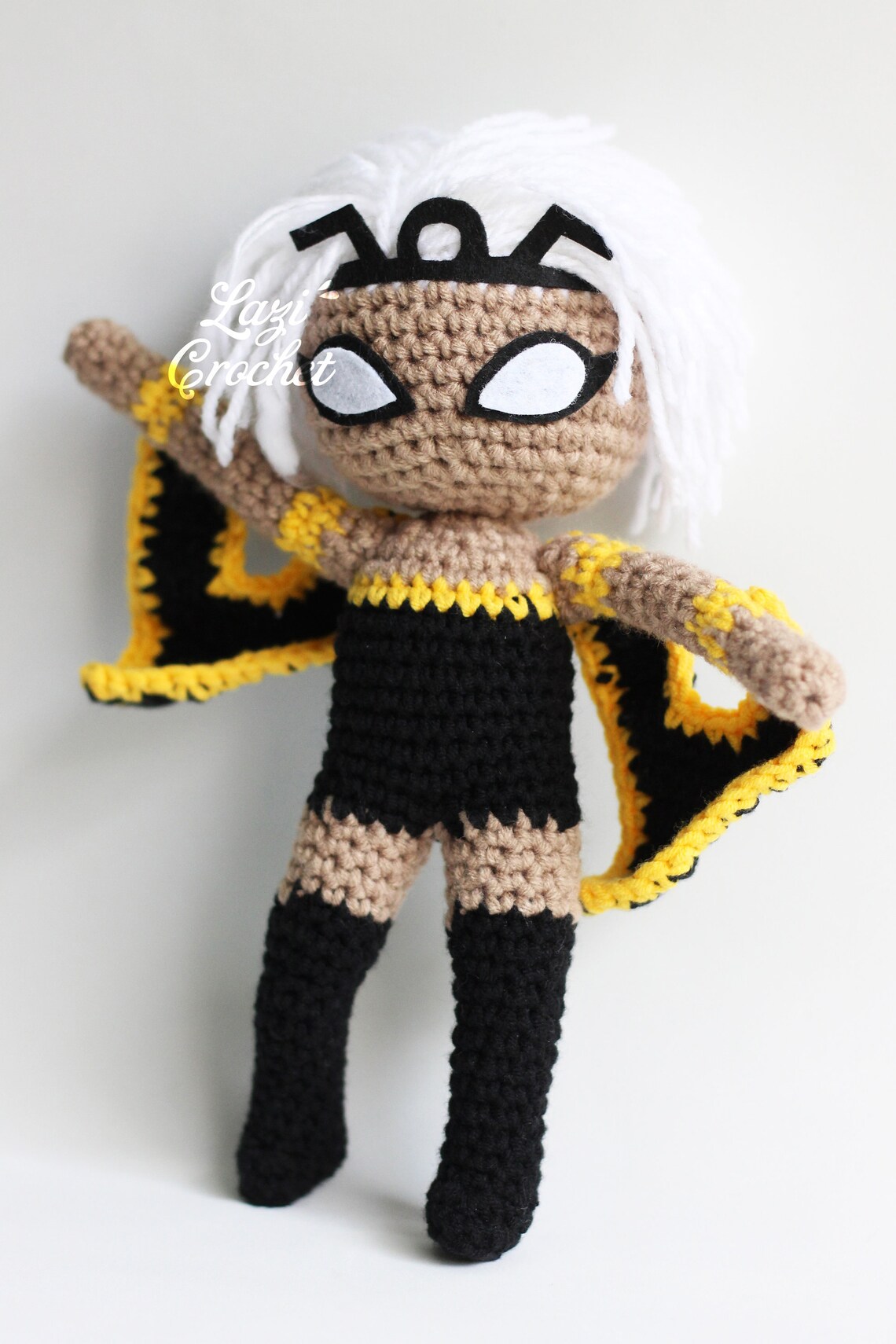 Storm X Men Amigurumi Crochet Pattern in Chibi Style Tutorial | Etsy