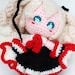 Angie Doll Amigurumi Crochet Pattern Tutorial Kawaii Toy Cute Plush ...