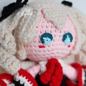 Angie Doll Amigurumi Crochet Pattern Tutorial Kawaii Toy Cute Plush ...