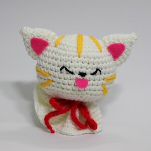 Teru Teru Bozu Amigurumi Crochet Pattern Tutorial Kawaii Toy Plush Knit ...