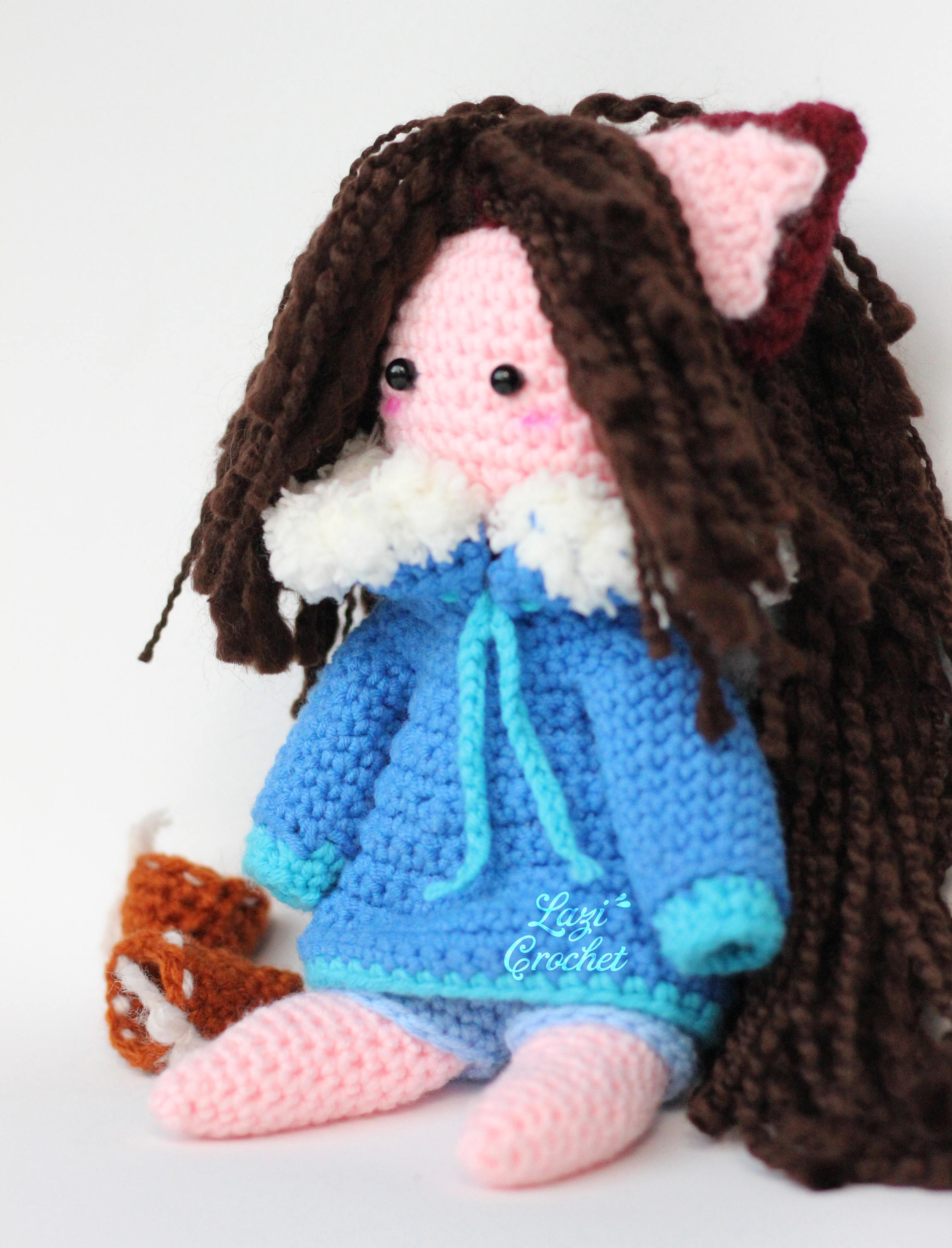 Katie Doll Amigurumi Crochet Pattern Tutorial Kawaii Toy Plush | Etsy