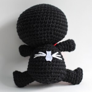 Venom Spider Chibi Amigurumi Crochet Pattern Tutorial Kawaii Toy Plush ...