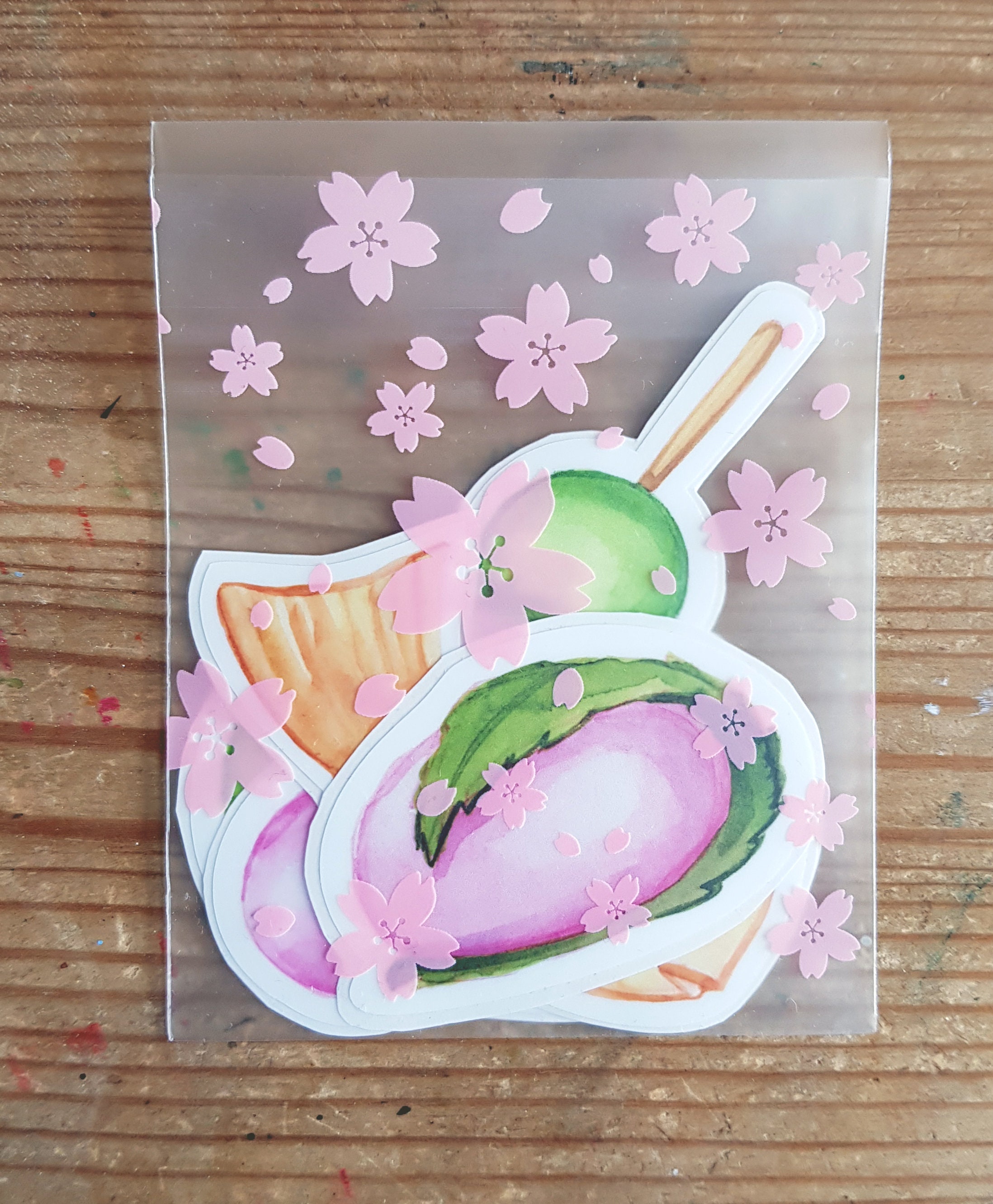 Japanese Sweets Matte Vinyl-sticker Set - Etsy