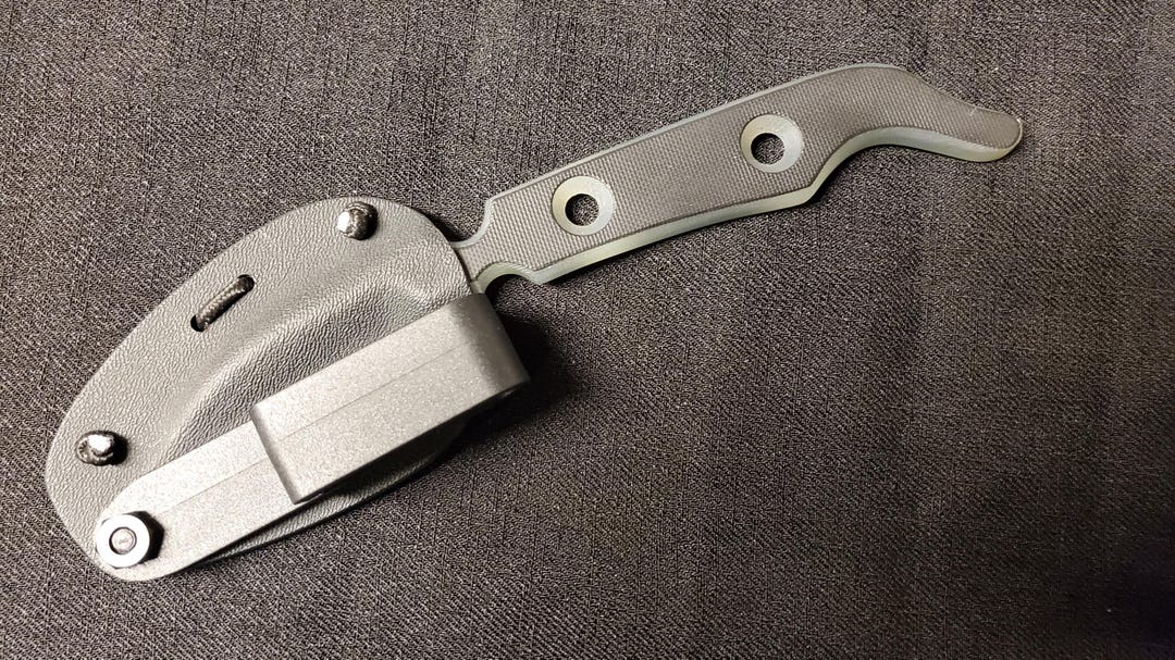 Handmade G10 sabertooth Gen 1.0 NPE Spike Black, Ghost Black G10 ...