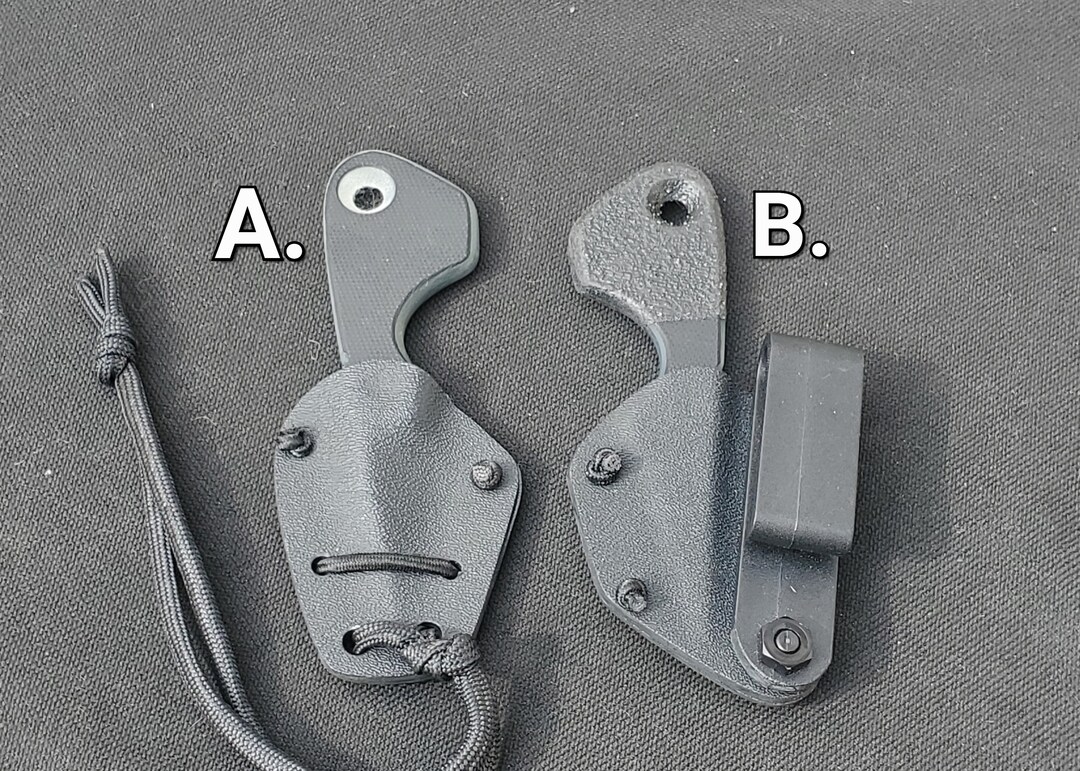 Handmade Ghost Black G10 scalpeen NPE G10 Spike - Etsy