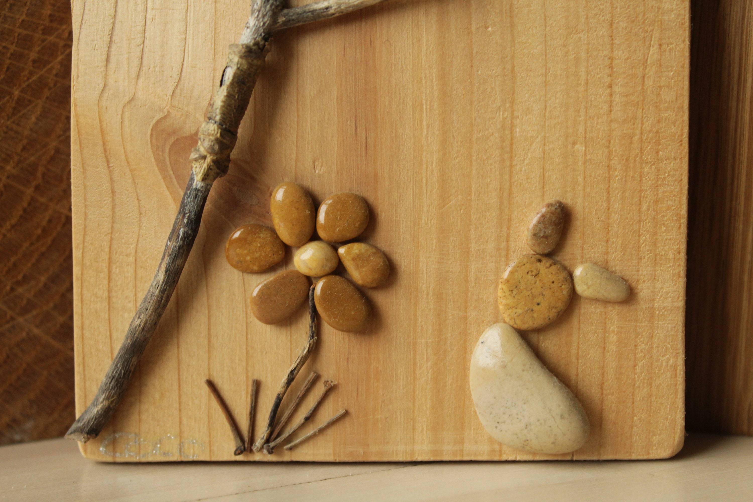 Spring Pebble Art - Etsy