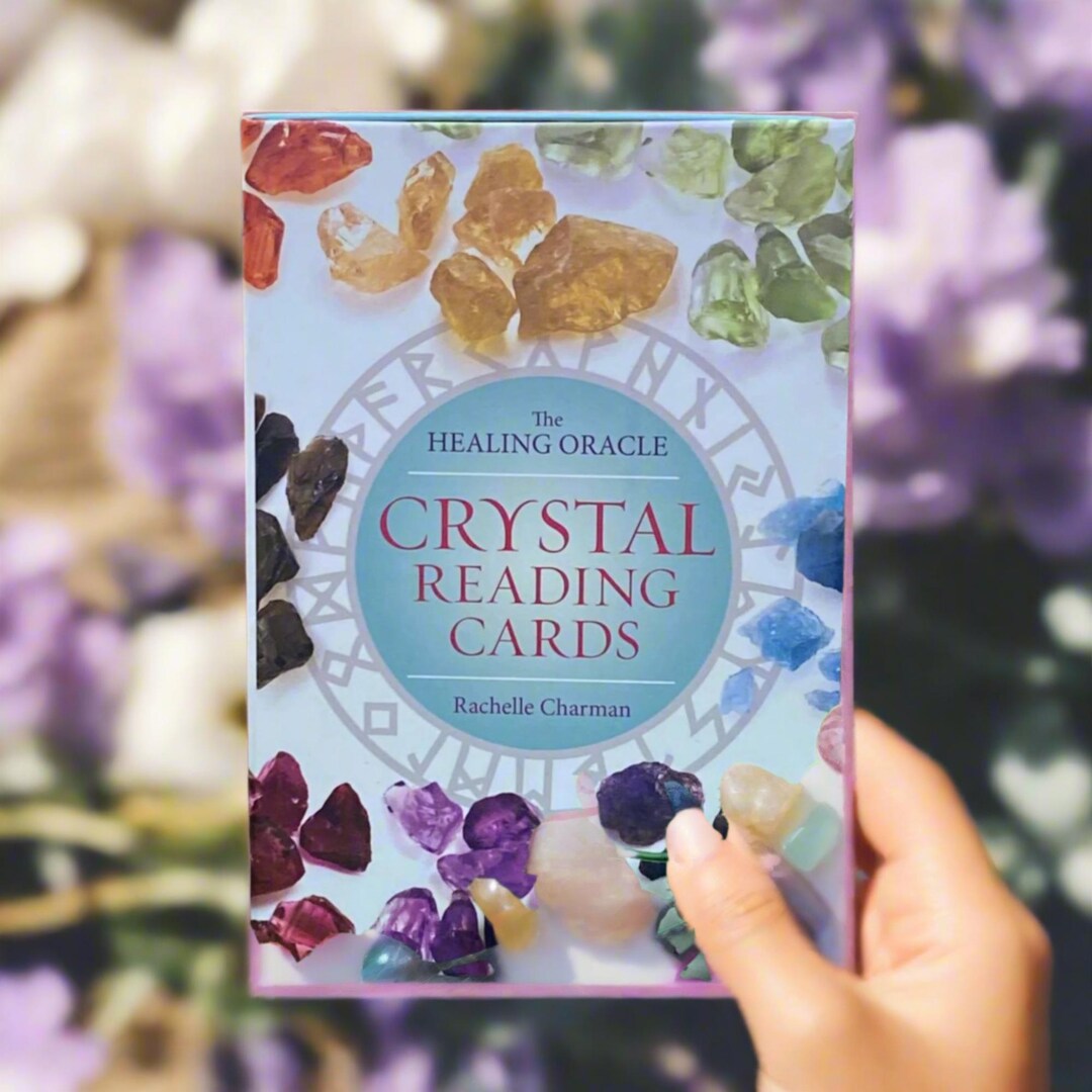 Crystal Reading Cards: Oracle Deck for Spiritual Healing - Etsy