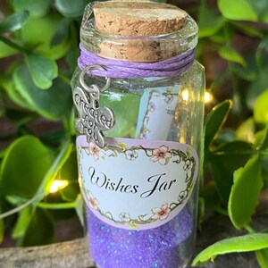 Magic Fairy Wishes Jar With Fairy Dust & Charm Pixie Dust - Etsy