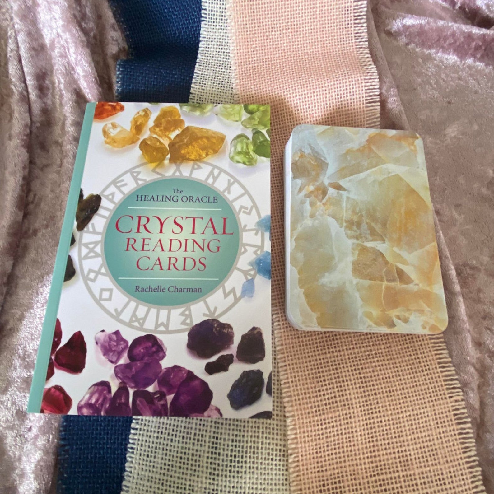 Oracle Cards Crystal Reading Cards the Healing Oracle - Etsy