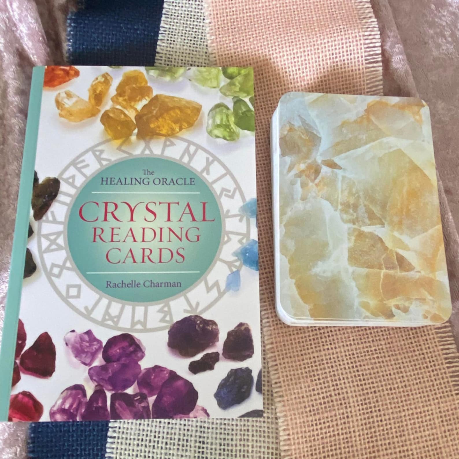 Oracle Cards Crystal Reading Cards the Healing Oracle - Etsy