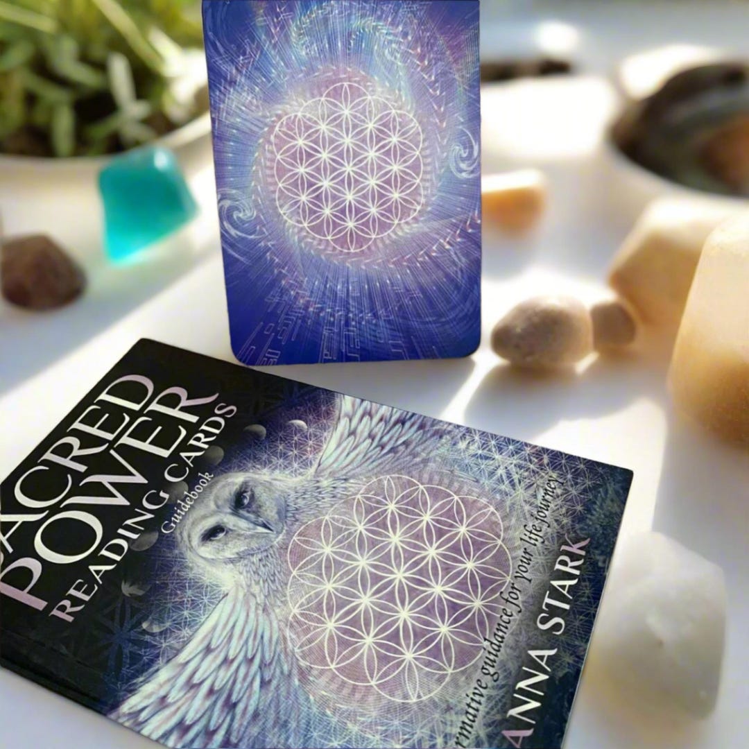 Sacred Power Reading Cards by Anna Stark – Oracle Deck for Intuition, Guidance & Spiritual ...