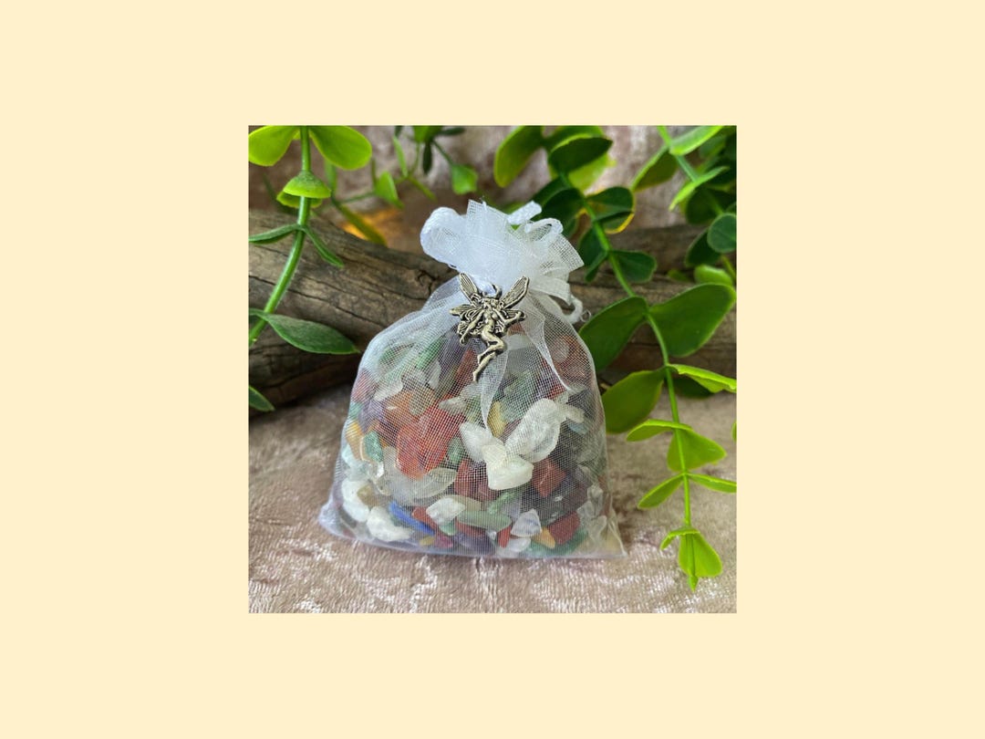 Enchanting Fairy Bags Mixed Crystal Chips Fairy Sprinkles Fairy Charm ...