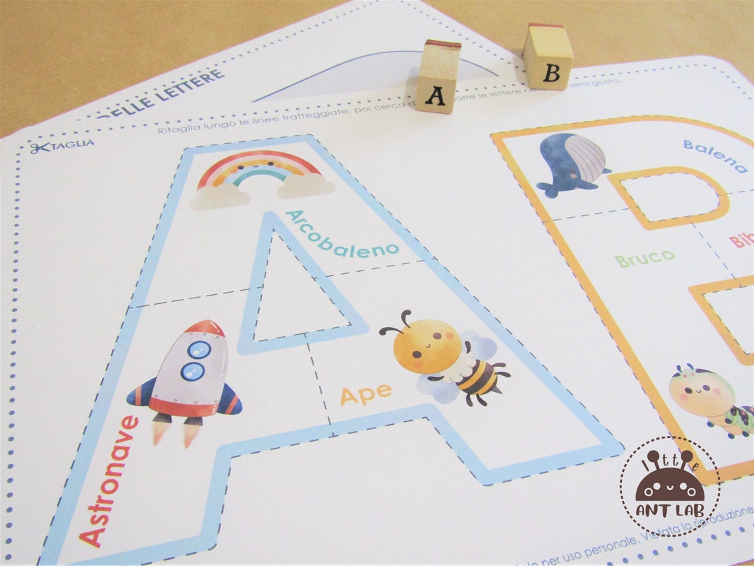 PRINTABLE Alphabet Letter PUZZLE Learn the Alphabet Printable Game Home ...