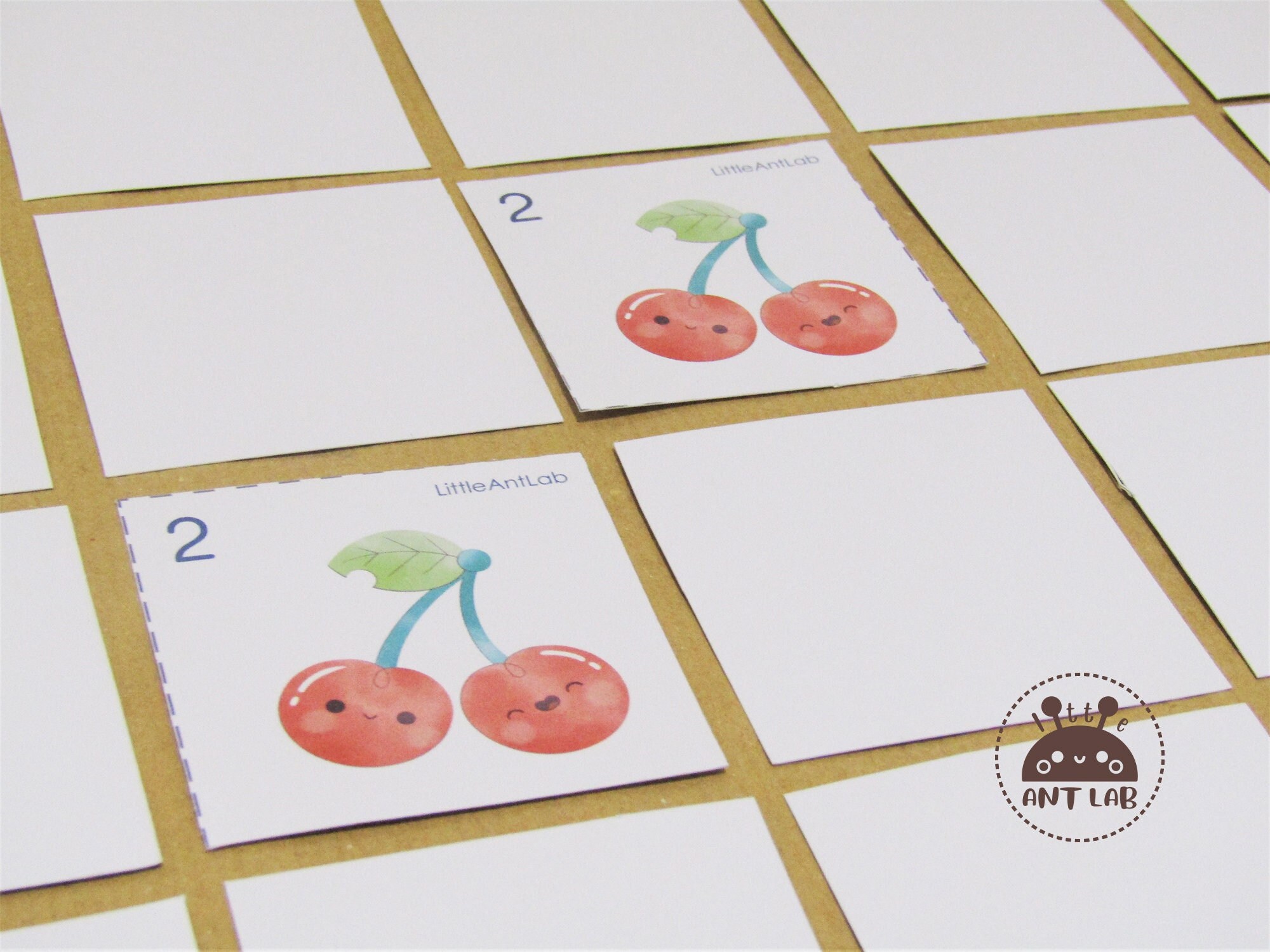 Numbers MEMORY Game PRINTABLE Learning Numbers Printable Activity ...