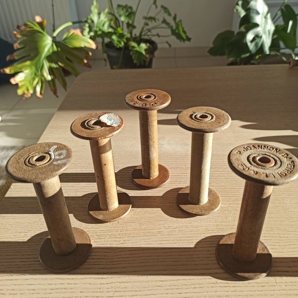 French Wooden Bobbin - Etsy
