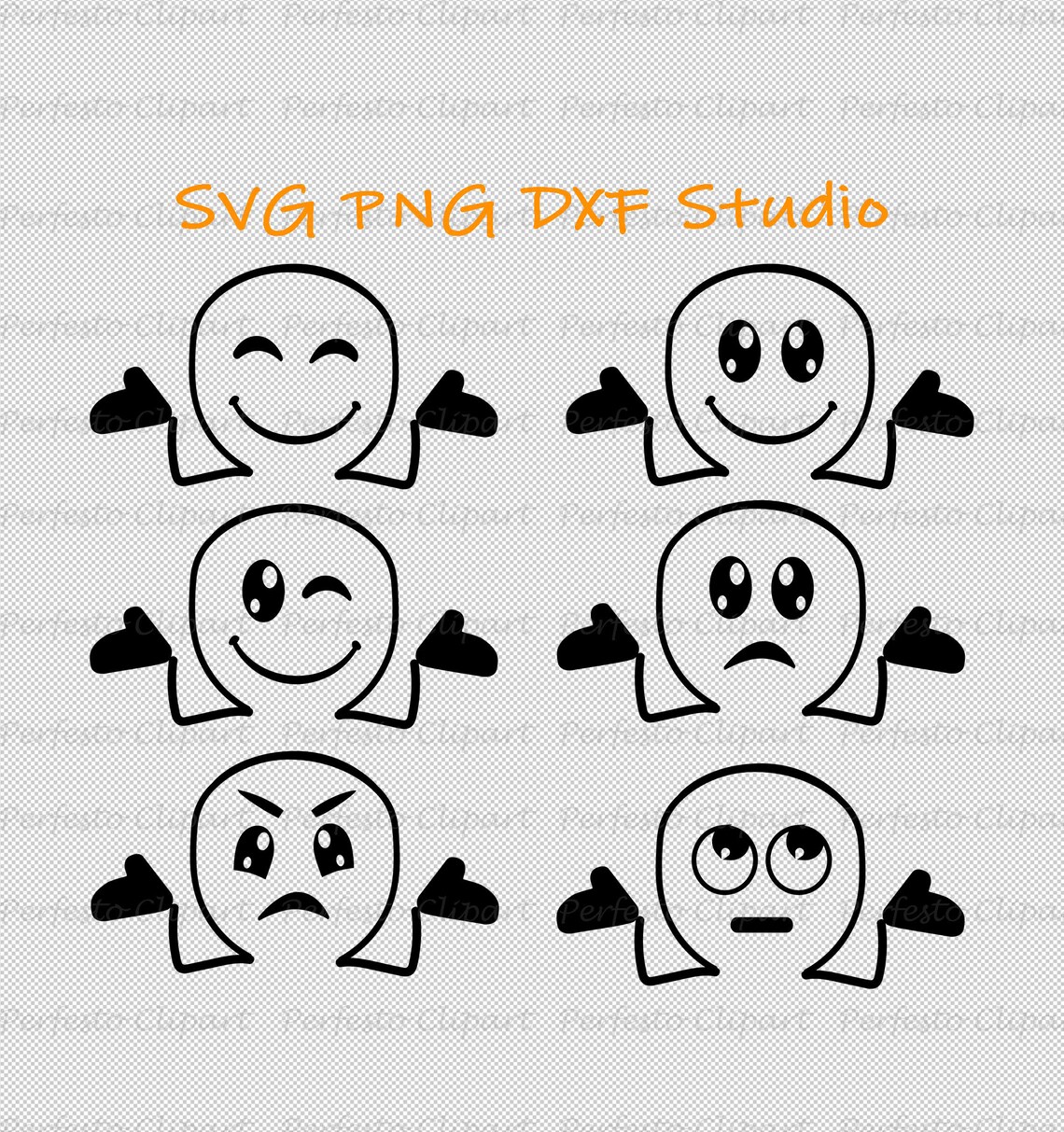 Buy I Don T Know Emoji Svg Idk Emoji Svg Png Dxf Emoji Birthday